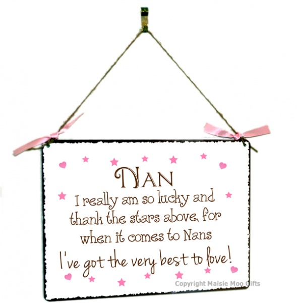 Nan Hanging Vintage Style Design Plaque | Nan Gift | Nan Sign | Nan ...